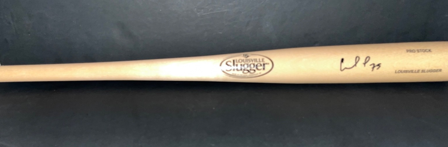 Carlos Narváez Boston Red Sox Signed Blonde Bat Beckett WITNESS Hologr ...