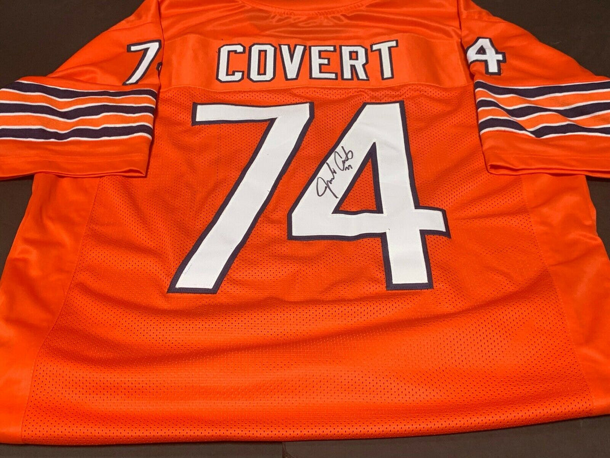 Jim Covert Jimbo Chicago Autographed Signed Jersey HOF 20 COA — SidsGraphs